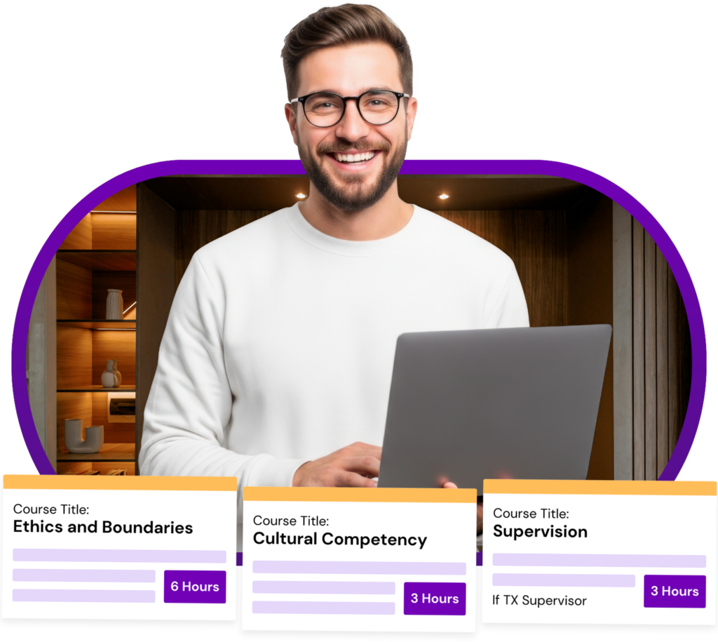 CE Bundle for Texas LMFTs, LPCCs, & LCSWs / $79.00